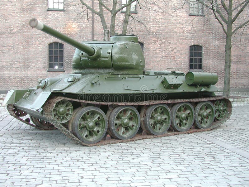 US Army Tank - Vintage WWII Stock Photo - Image of defend, defending ...