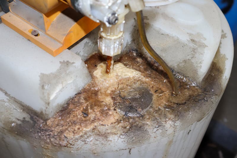 Tank anti scale stock image. Image of acid, industrial - 215525203