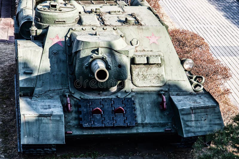 Tank Barrel stock image. Image of retro, heavy, combat - 66593189