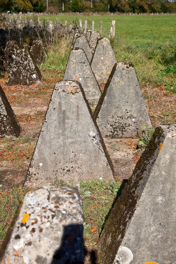 Tank barrier stock photo. Image of concrete, monument - 90175422