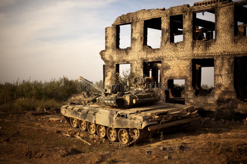 Tank stock image. Image of heavy, aggression, battery - 35257035