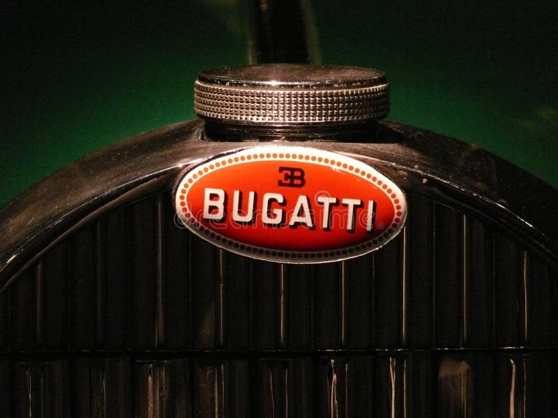 Tank Cap of an Old Bugatti Type 45. Editorial Photography - Image of ...