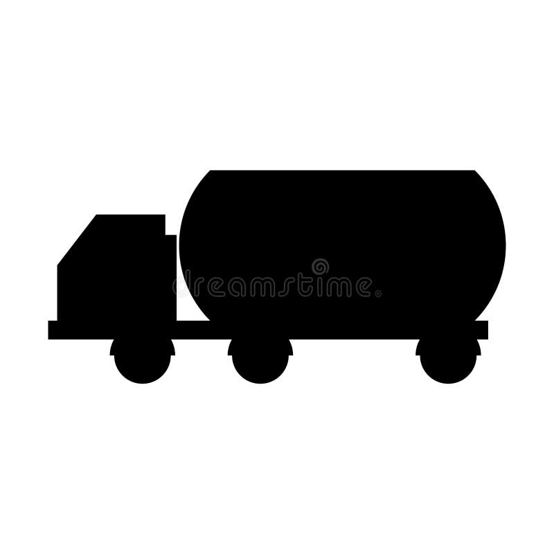 Tank car isolated icon stock illustration. Illustration of tank - 83229625