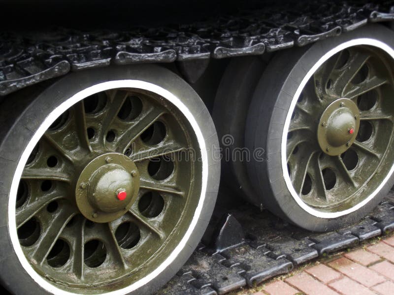 Tank Caterpillar Tread stock photo. Image of mover, aggression - 43650216