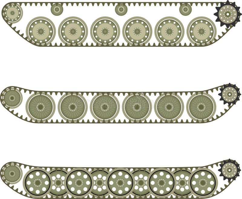 Tank Tracks Clipart