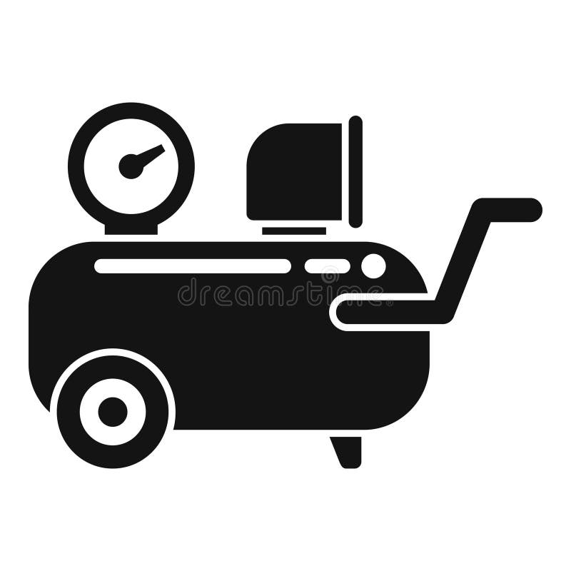 Tank Compressor Icon Simple Vector. Air Machine Stock Illustration ...