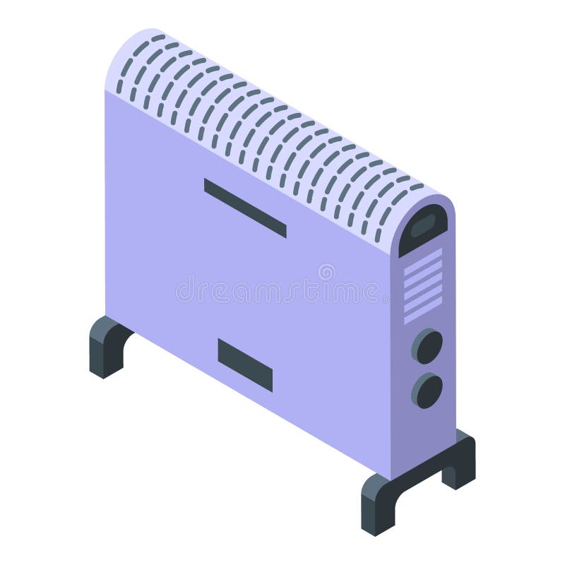 Tank Convector Icon Isometric Vector. Room Radiator Stock Vector ...