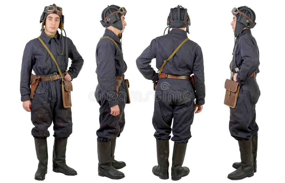 Tank driver in wwii stock image. Image of helmet, russia - 50144947