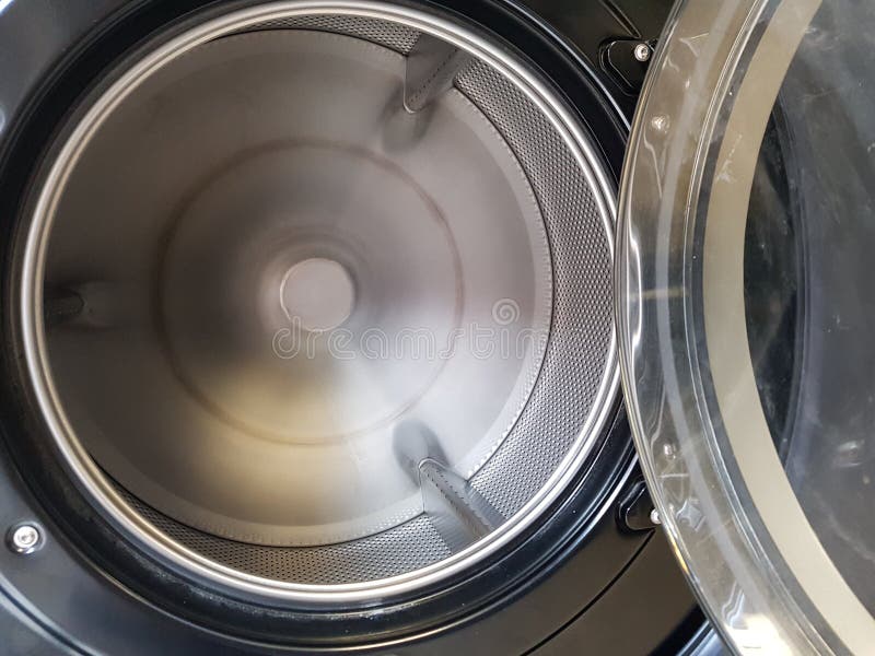 Tank Empty Washing Machine Inside Stock Photo - Image of parts, laundry ...