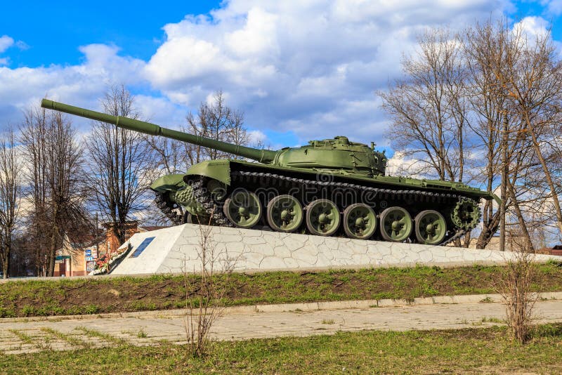 Tank has become a monument stock image. Image of monument - 81761679