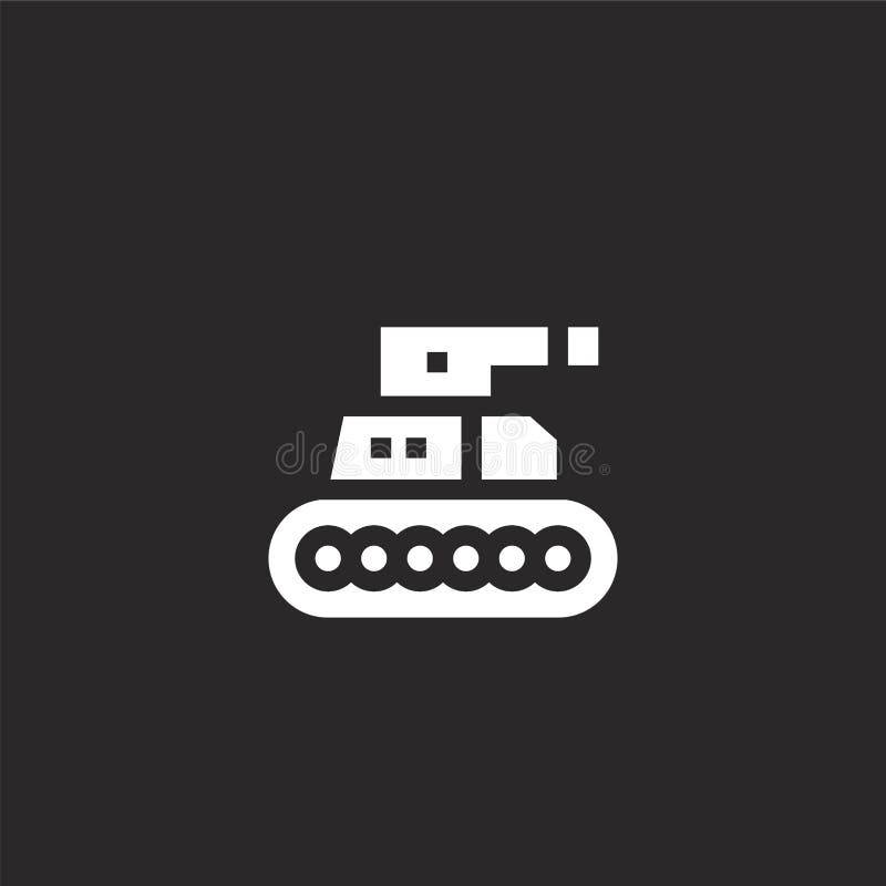 Tank Icon. Filled Tank Icon for Website Design and Mobile, App ...