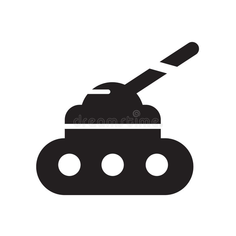 Tank Icon Vector Sign and Symbol Isolated on White Background Stock ...