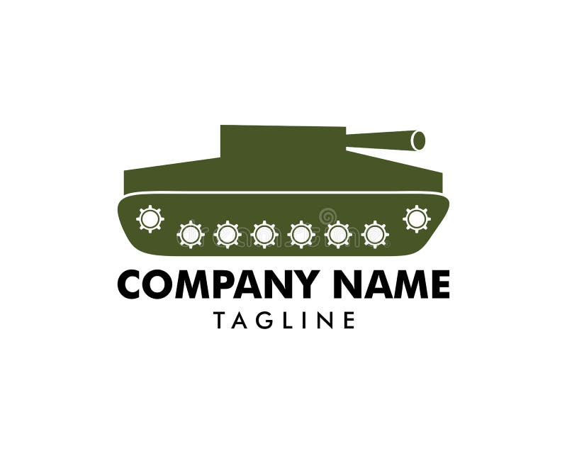 Tank Logo Template Icon Design Elements Stock Vector - Illustration of ...