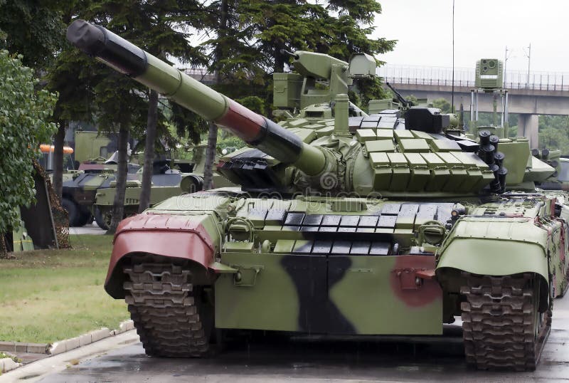Tank - M 84AB1 stock image. Image of open, secure, armed - 31828827