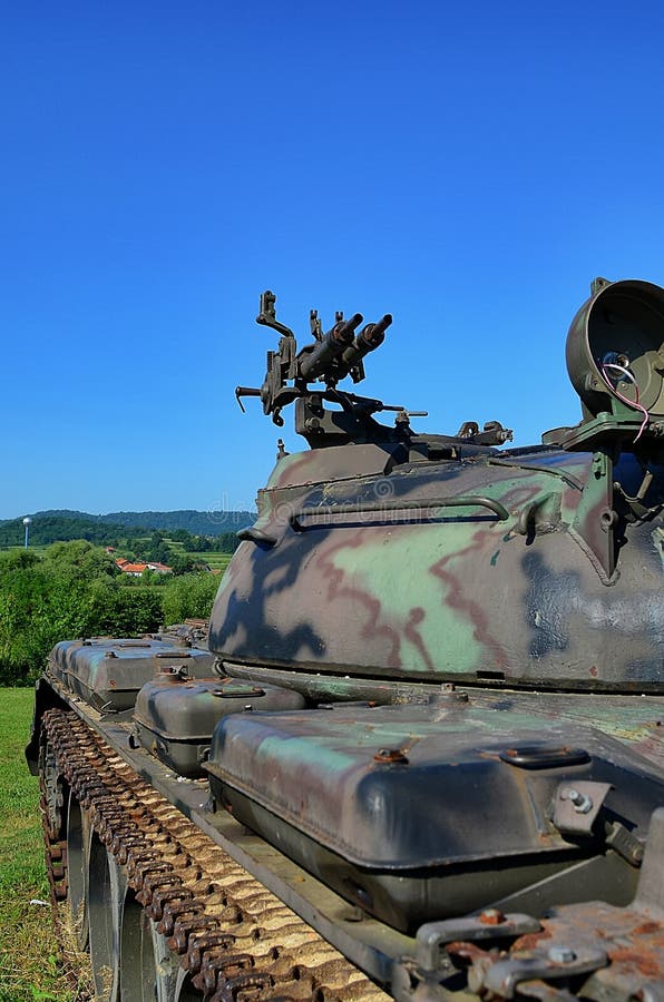Tank in museum Croatia stock photo. Image of charge, vehicle - 40090896