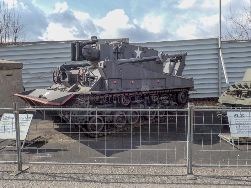 A tank at the museum editorial image. Image of armour - 114487990