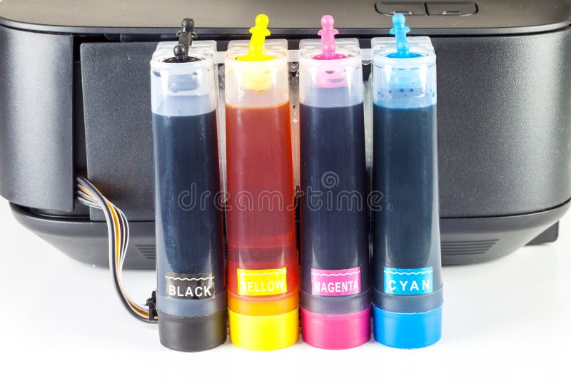 Tank printer stock photo. Image of color, plastic, isolated - 47456410