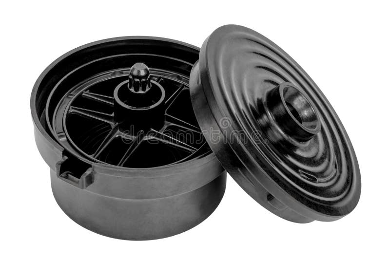 Tank and Reel for Development 35mm Film Stock Image - Image of canister ...