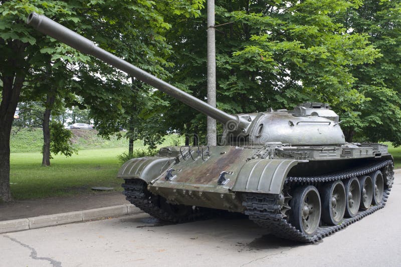 Tank on the road stock photo. Image of weapon, track - 15789694