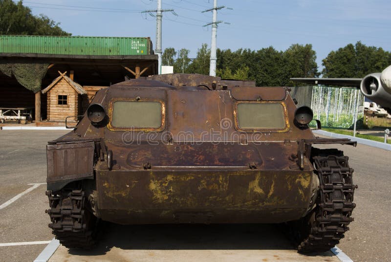 Tank stock photo. Image of weapons, rusty, rarity, military - 75722714