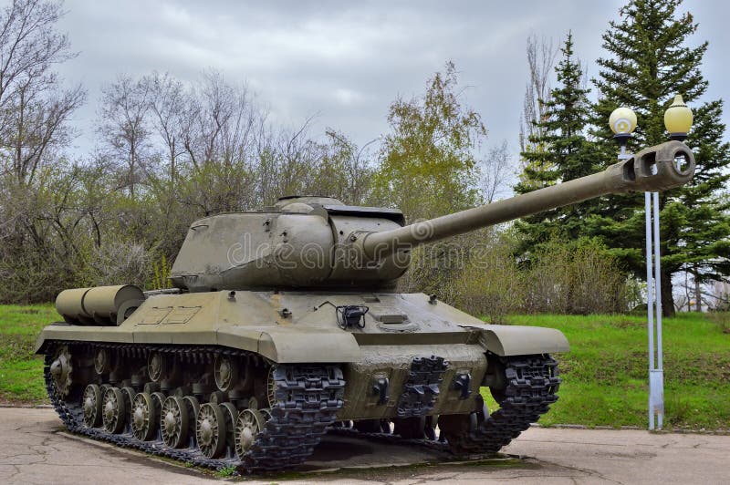 Soviet Heavy Tank is-2 of World War II Stock Image - Image of physical ...