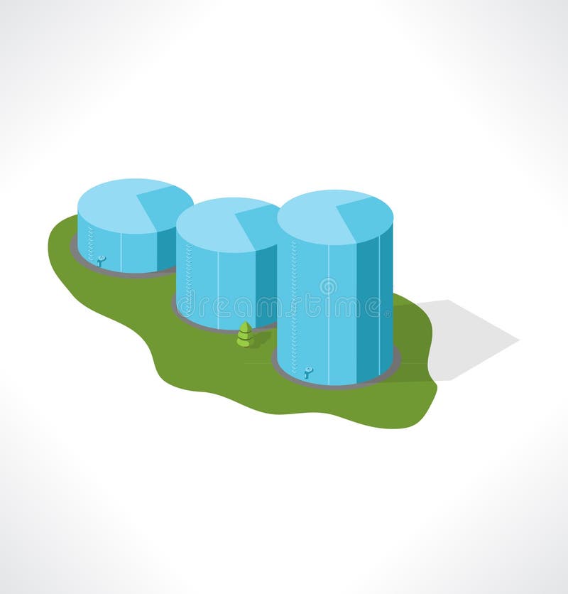 Oil Storage Tank Roof Stock Illustrations – 34 Oil Storage Tank Roof ...