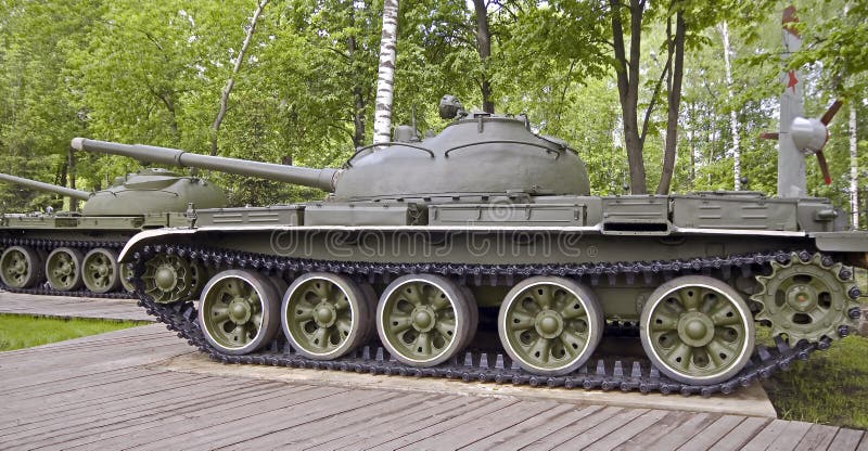 Tank T-62 (2) stock image. Image of heavy, moscow, soviet - 15738099