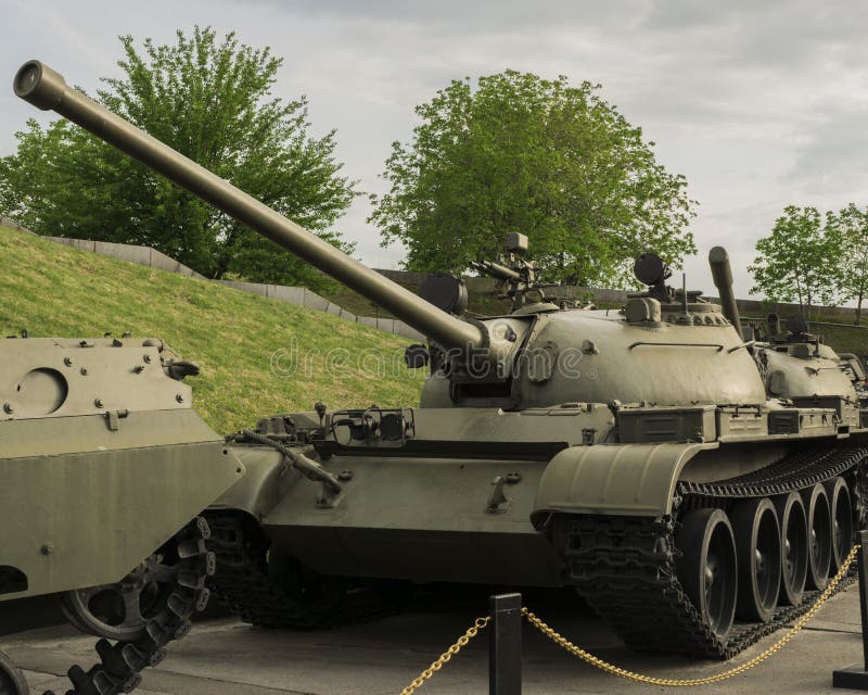 Tank t-54 editorial stock photo. Image of armored, power - 160980033