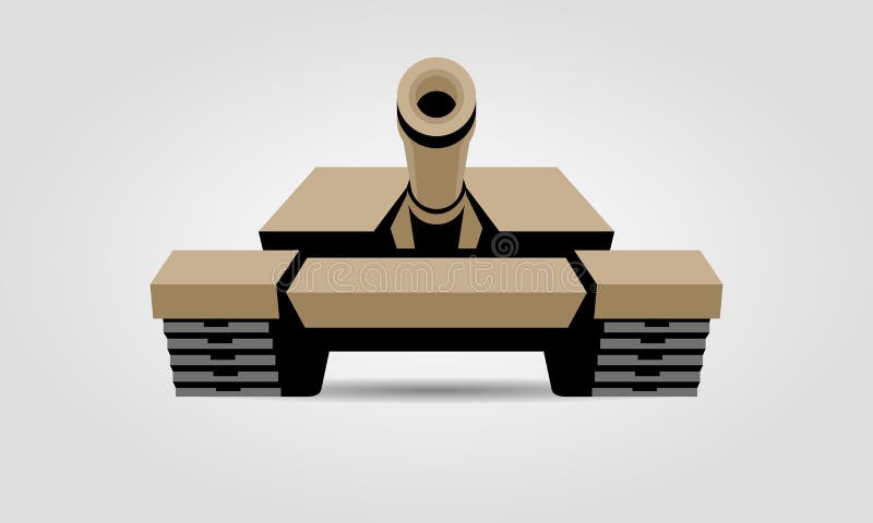 Tank stock vector. Illustration of military, army, vector - 104761729
