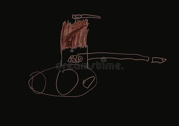 Tank Thief stock illustration. Illustration of little - 84868587