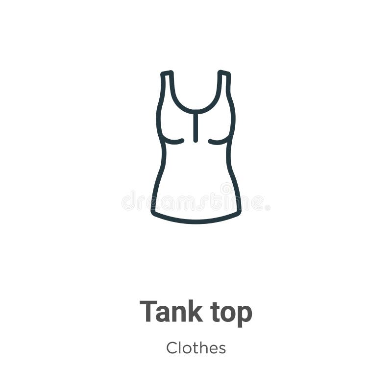 Tank Top Outline Stock Illustrations – 2,823 Tank Top Outline Stock ...