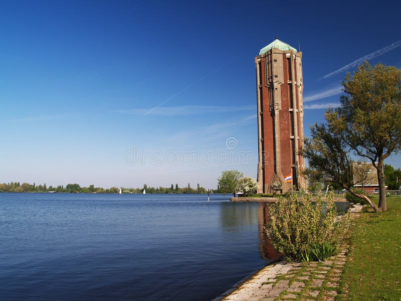 Tank tower stock image. Image of landscape, reservoir - 4452459