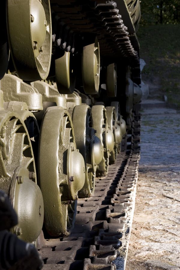 Tank track stock image. Image of military, weapon, caterpillar - 3343339