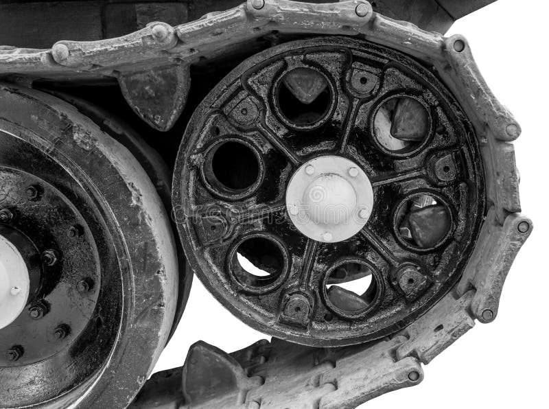 Tank track close up stock photo. Image of strength, technology - 12147970