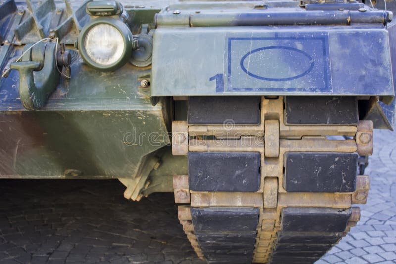 Tank track stock image. Image of green, caterpillar, iron - 94939539