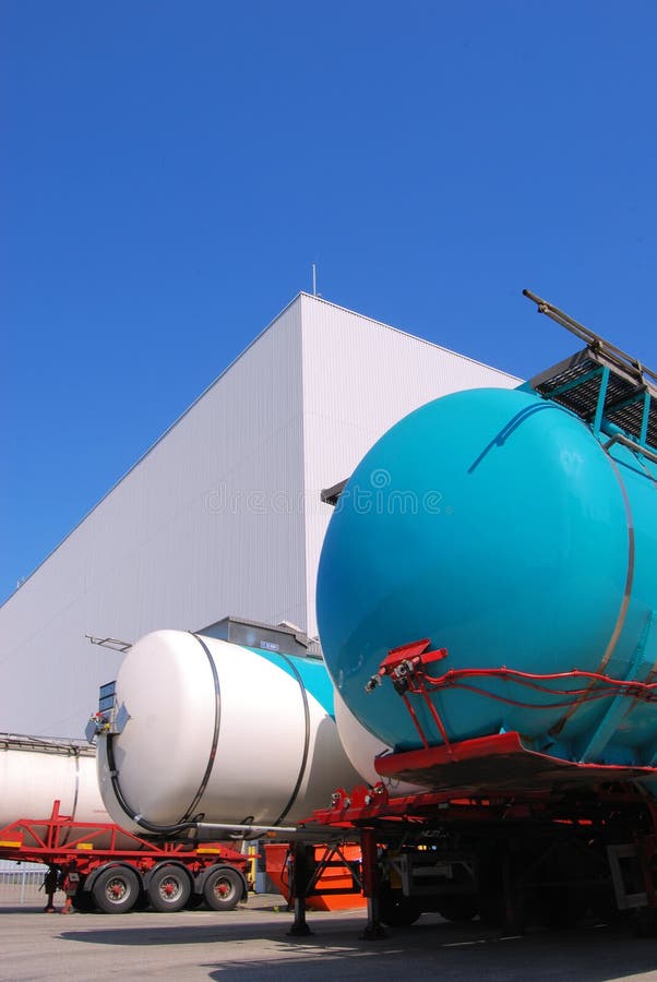 Tank truck stock image. Image of metal, tank, factory - 11794049