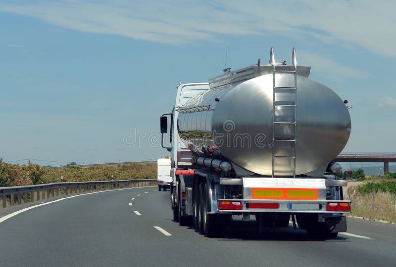 Tank truck stock photo. Image of metal, power, liquid - 2640276
