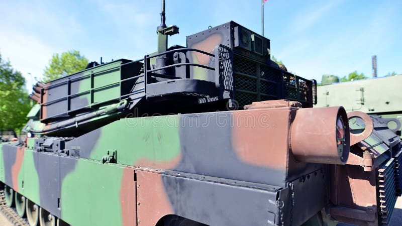 Tank turret with armament stock photo. Image of armored - 381052848