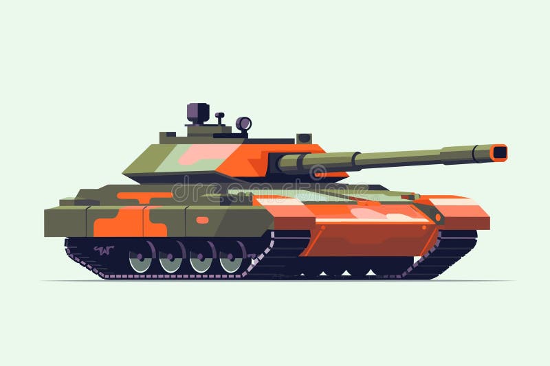 Tank Vector Flat Minimalistic Asset Isolated Illustration Stock Vector ...