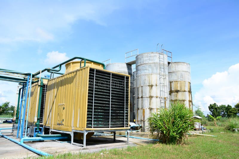 Tank. stock image. Image of construction, large, grass - 38504245