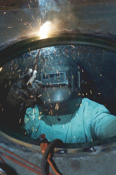 Tank work stock image. Image of business, spark, manufacturing - 1502423