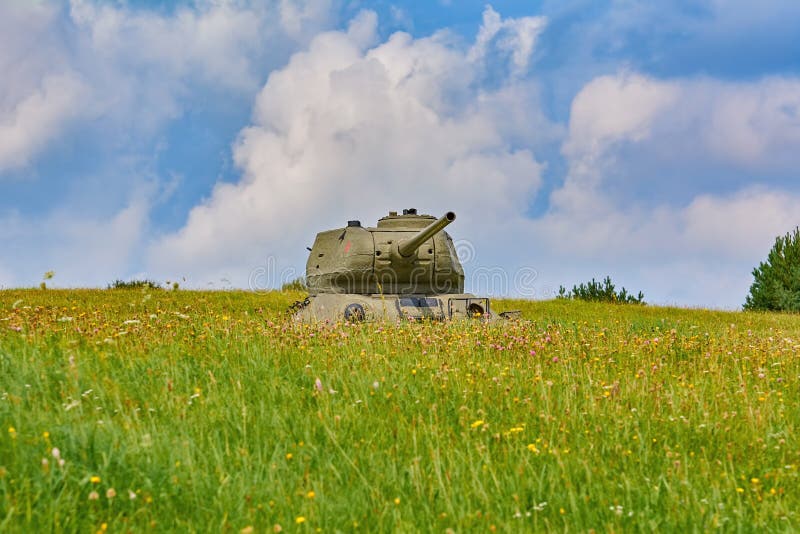 Tank of World War 2 stock image. Image of europe, armoured - 129777841