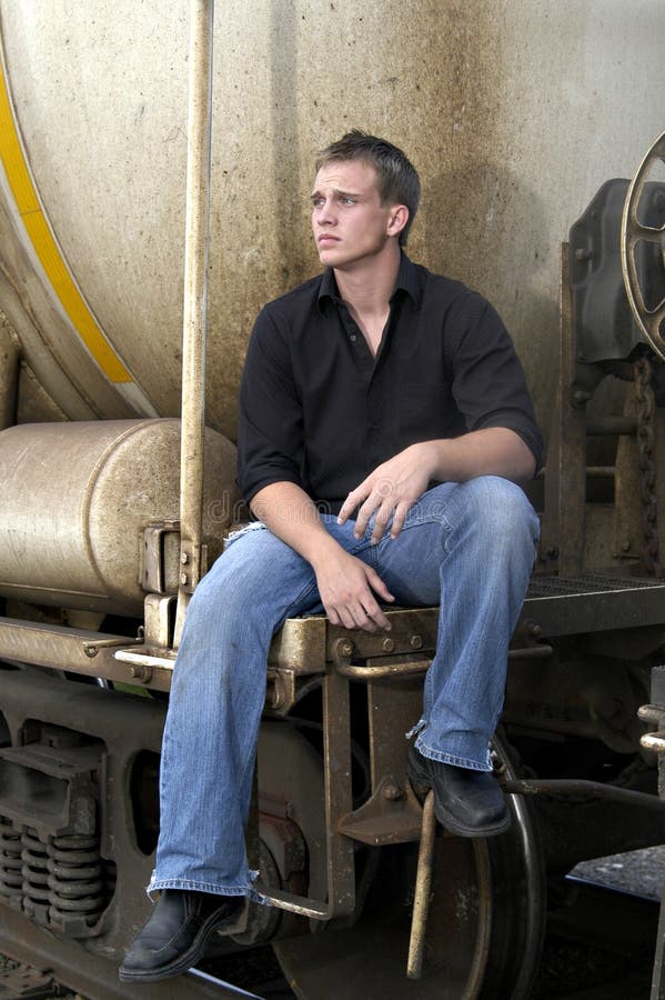 Tanker stock image. Image of male, tanker, fashion, train - 1086061
