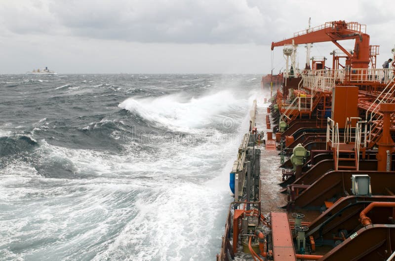 Tanker Crude Oil Carrier Ship Stock Photo - Image of business, harbour ...