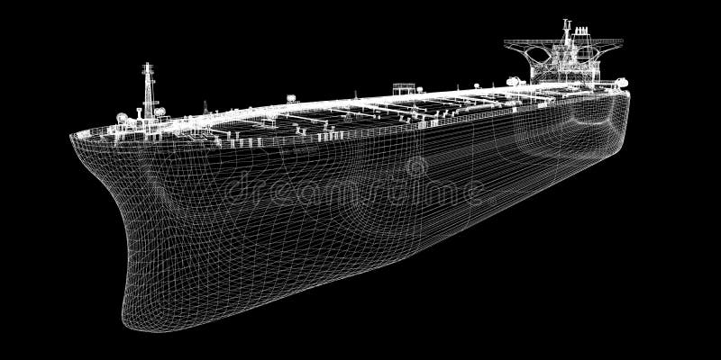 Tanker Crude Oil Carrier Ship Stock Photo - Image of natural ...