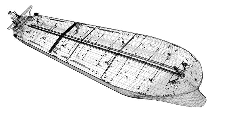 Tanker Crude Oil Carrier Ship Stock Image - Image of ship, export: 42741441