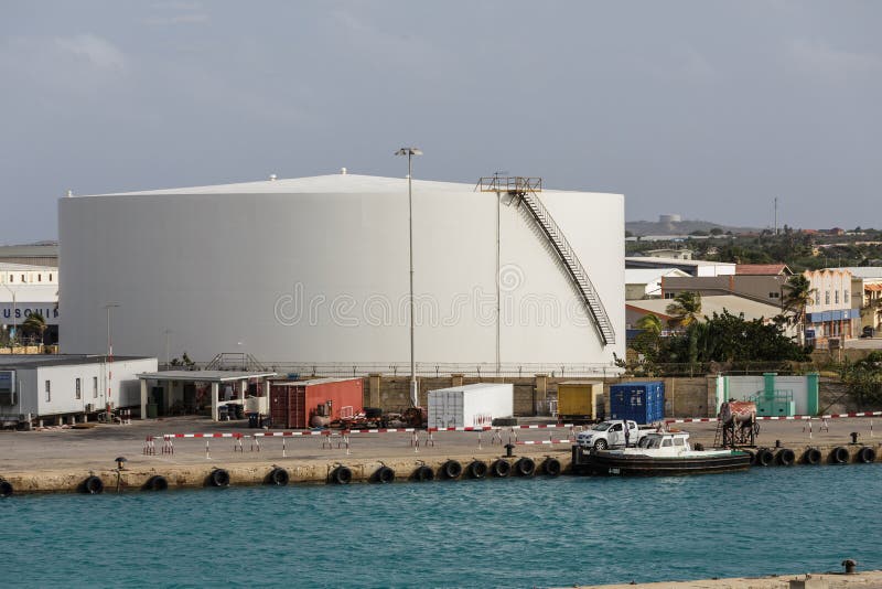 Tanker in Freight Terminal editorial photo. Image of silo - 135580301