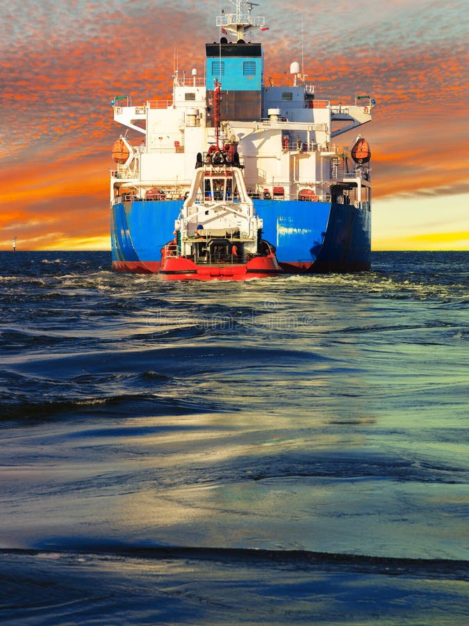 Tanker rear view stock image. Image of industrial, morning - 61869761