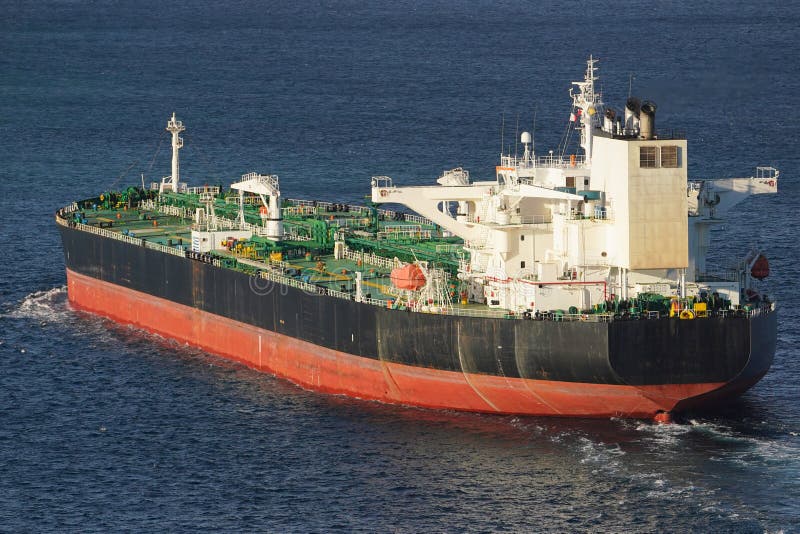 Big Tanker Ship stock image. Image of crude, petroleum - 374006645