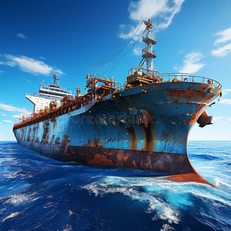 Tanker ship textures stock illustration. Illustration of immaculate ...